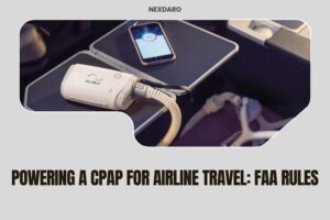 Powering a CPAP for Airline Travel: FAA Rules - Nexdaro